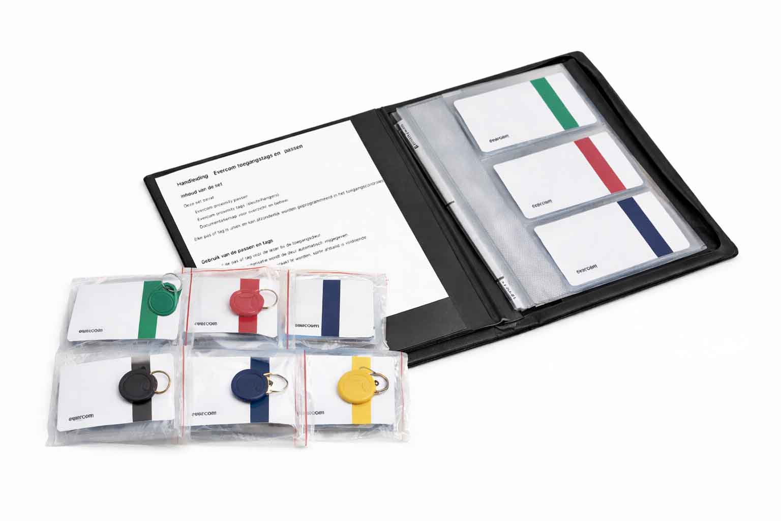 Evercom tags (elektronische sleutel) incl. schaduwkaart - 10 stuks ...